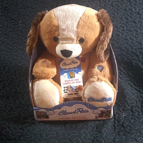 Jay@Play/Cloud Pets | Toys | Cloud Pets 2 Plush Stuffed Dog A Message ...